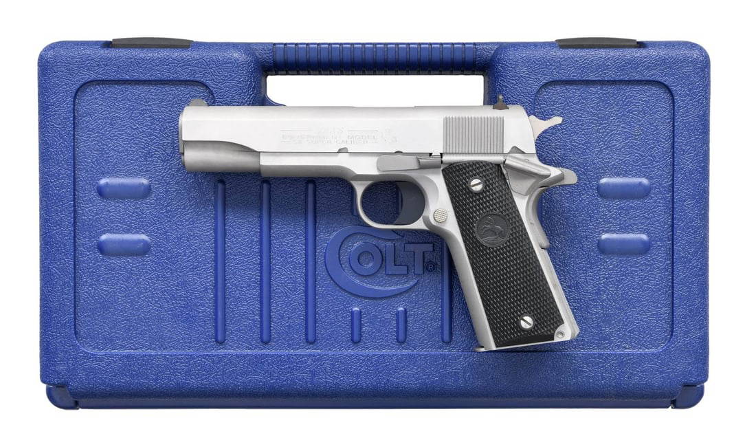 Colt Series 80 Government Model O Pistol. Auction