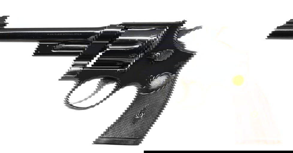 Special Order S&w Triple Lock Target Revolver In