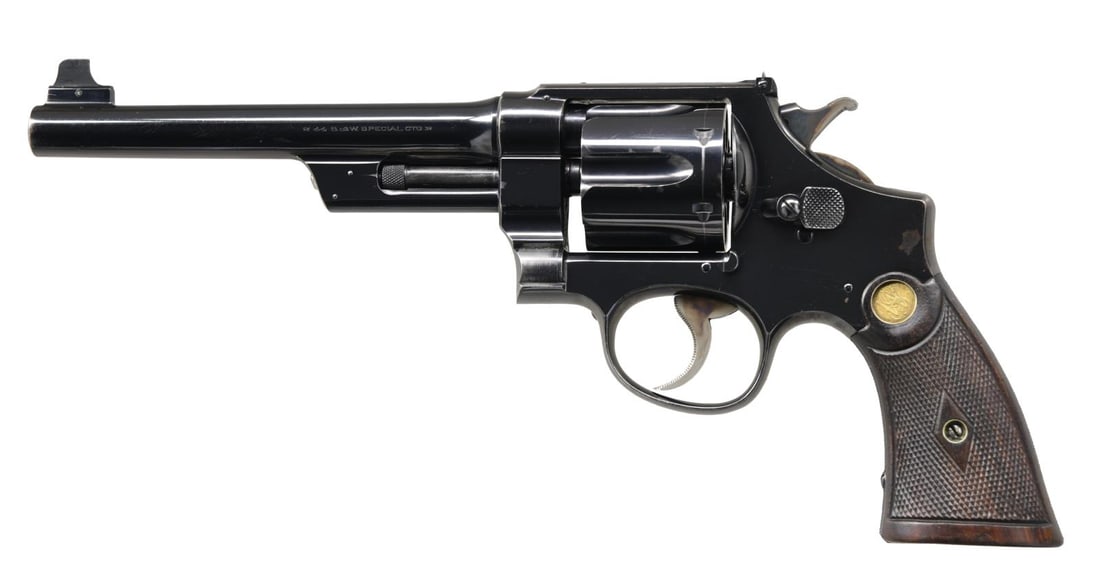Special Order S&w Triple Lock Target Revolver In Auction