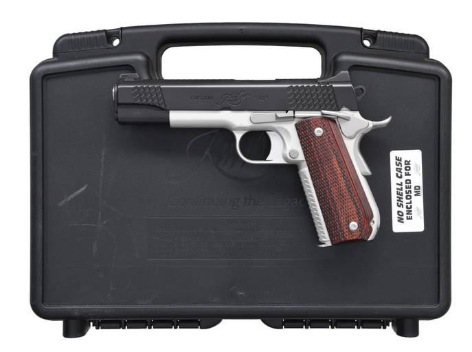Kimber Super Carry Custom Semi Auto Pistol.