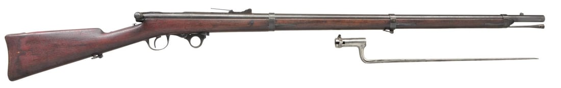 Greene Breech Loading Rifle With Bayonet. Auction