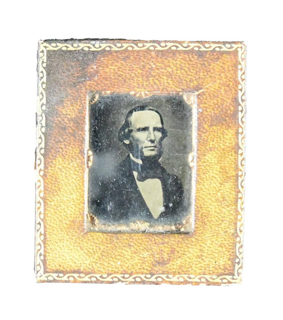 Early War Tintype Of Confederate & Texas Ranger Auction