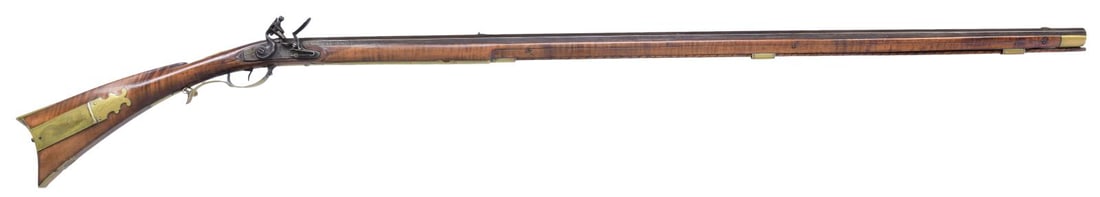 Lehigh County Fullstock Flintlock Rifle.