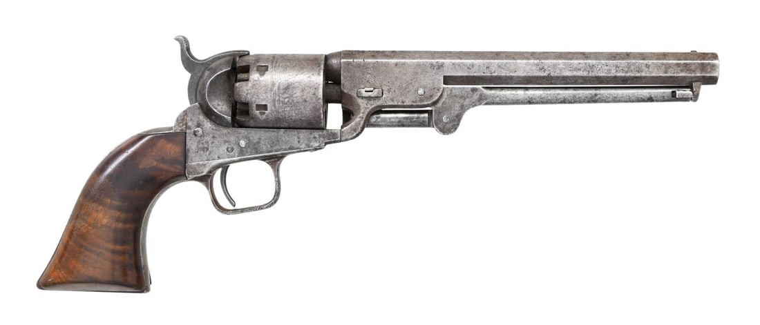 Colt 1851 Third Model Revolver. Auction