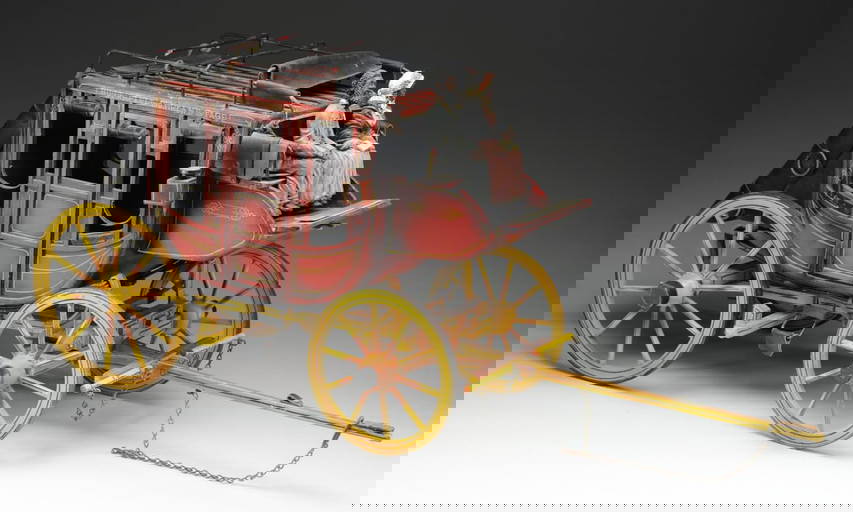 Butterfield Stagecoach Model.