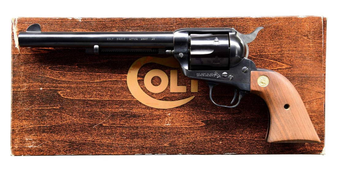 Scarce, Near New, Colt Model P-1871 Single Action Auction