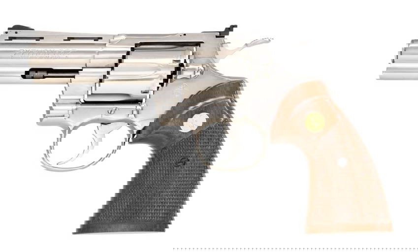 Colt Python Electroless Da Revolver.