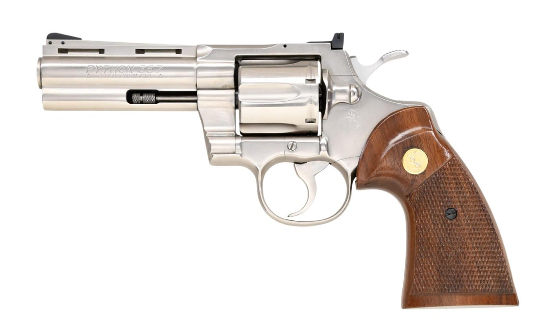Colt Python Electroless Da Revolver. Auction