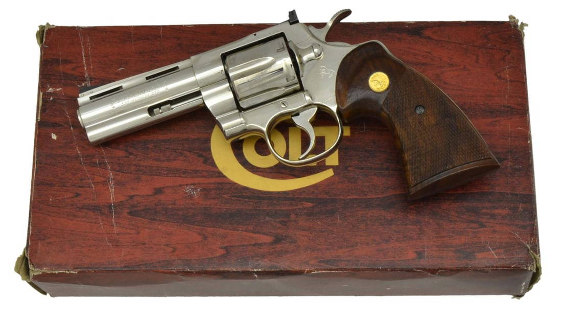 Colt Python Da Revolver. Auction