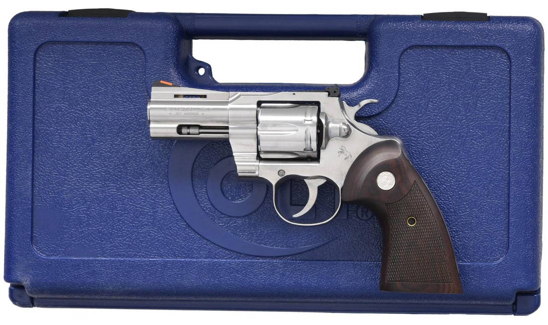 Colt Python Da Revolver. Auction