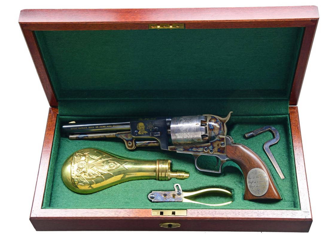 America Remembers Texas Ranger Dragoon Revolver. Auction