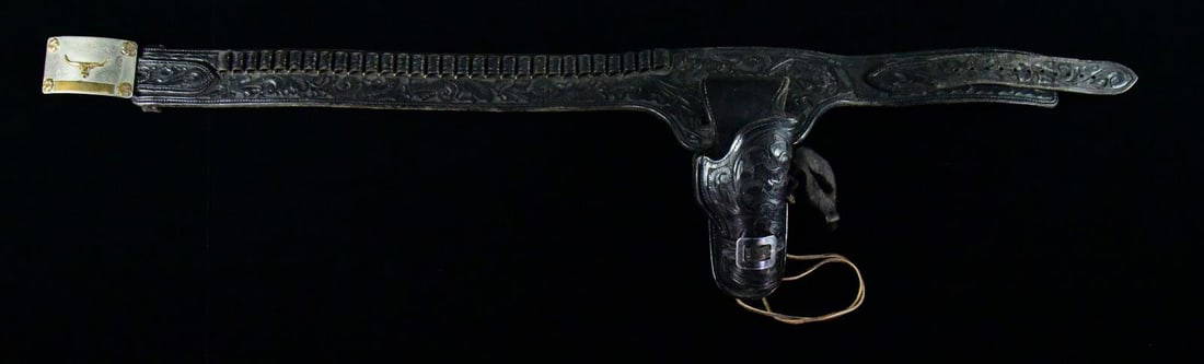 Fine Vintage Bohlin Colt Single Action Holster & Auction