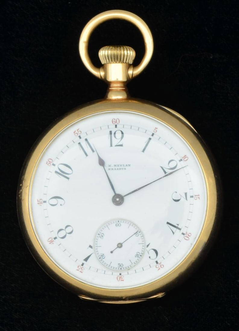 Presentation Meylan Gold Pocket Watch Of Frederick Auction
