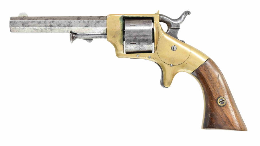Civil War Era Prescott Pocket Revolver.