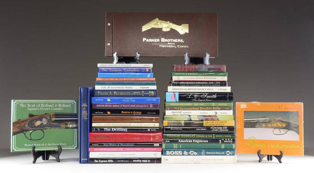 Wide Assortment Of Firearms Reference Books. Auction