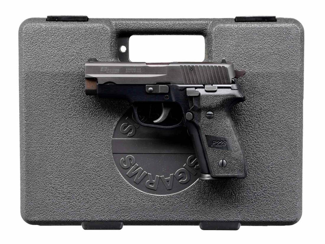 West German Sig Sauer P228 Semi Auto Pistol. Auction