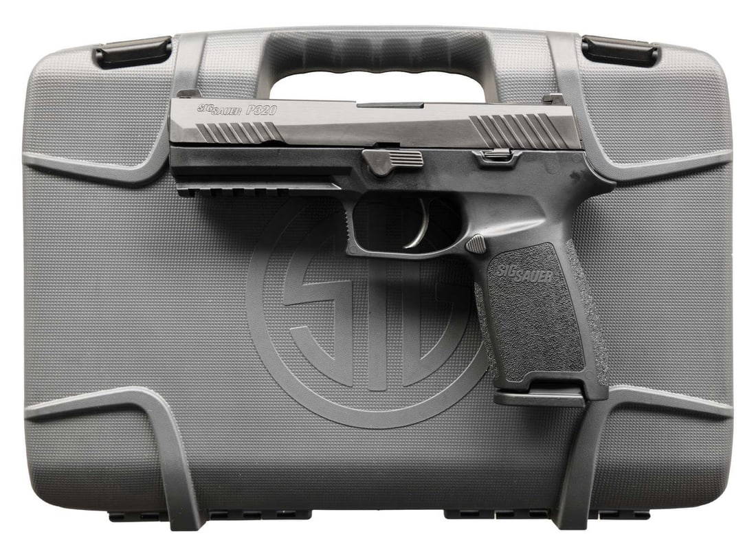 Sig P320 Texas Ranger Semi Auto Pistol. Auction