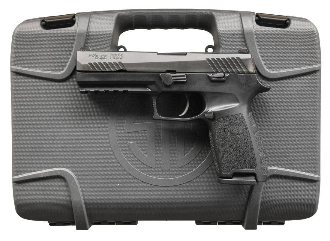 Sig P320 Texas Ranger Semi Auto Pistol. Auction