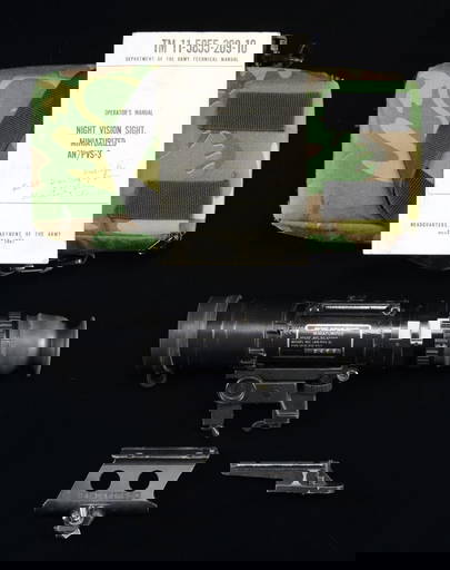 Miniaturized An Pvs 3 Night Vision Sight.