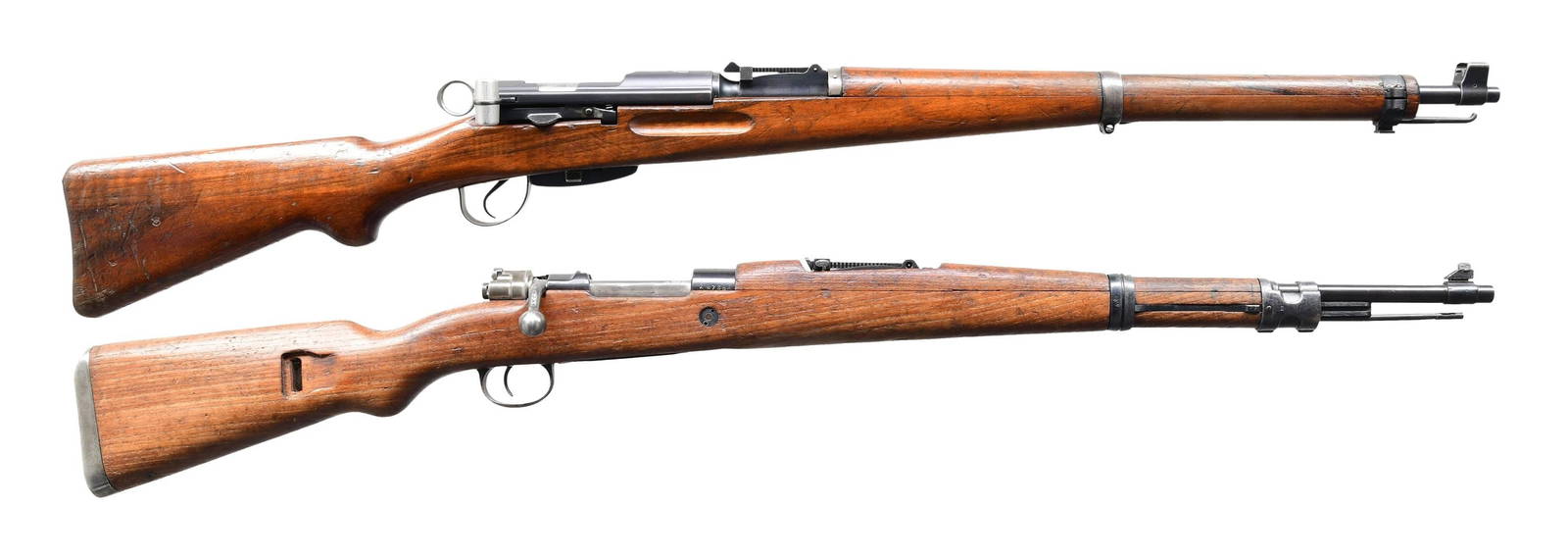 Lot Of Two Military Surplus Bolt Action Rifles. Auction