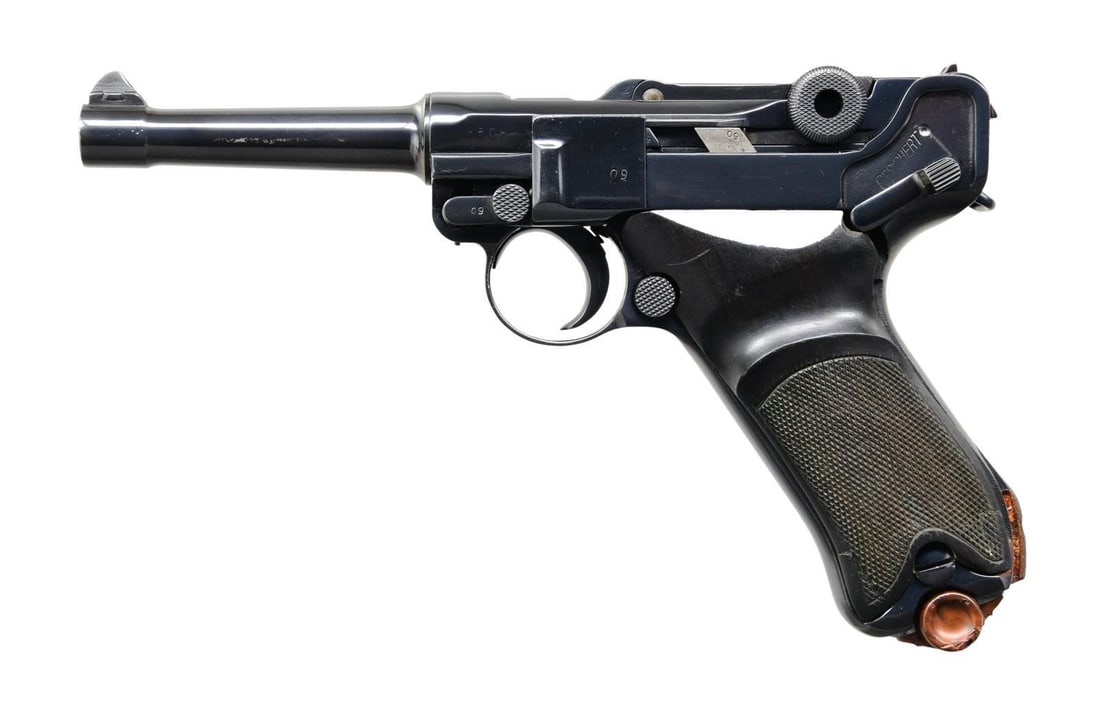 Refinished Dwm P.08 Luger Semi-automatic Pistol. Auction