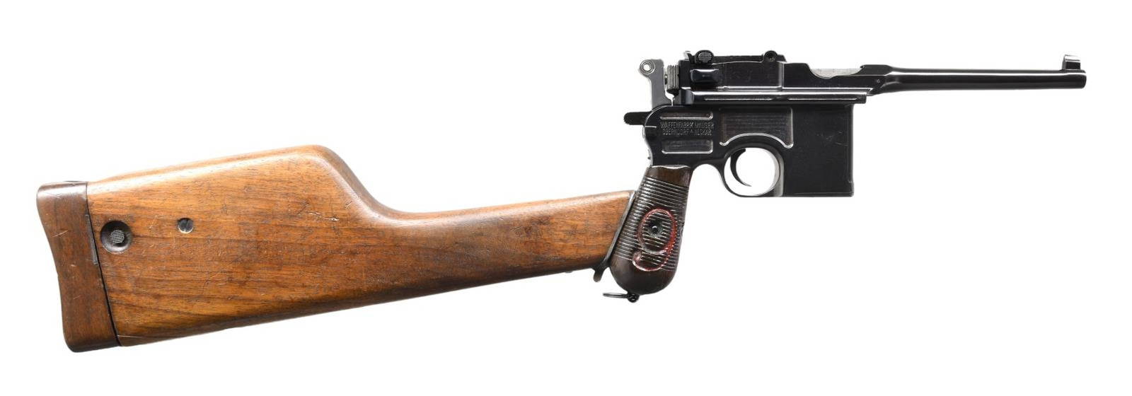 Imperial German Wwi Mauser C96 "red 9" Auction