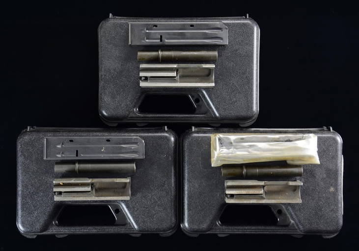 Lot Of 3 Uzi Pistol .45 Acp Conversion Kits.