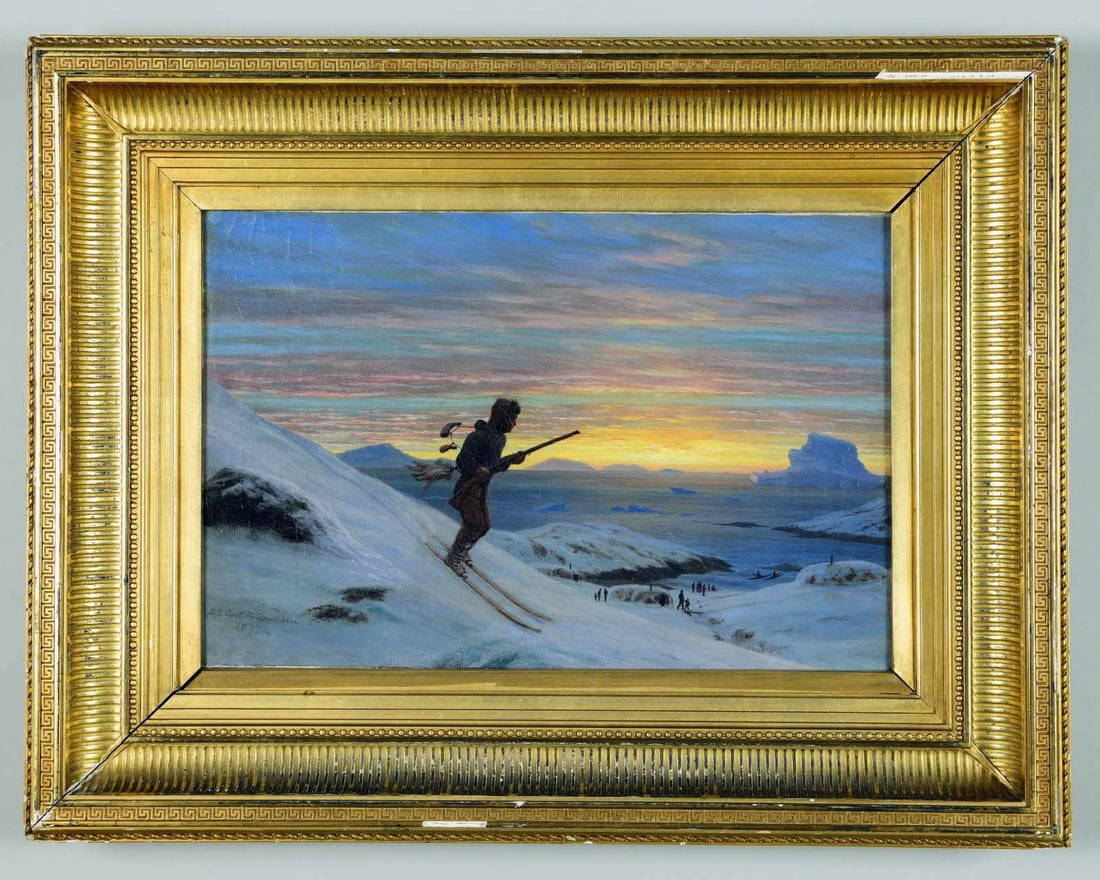 Jens Erik Carl Rasmussen (danish, 1841-1893) Auction