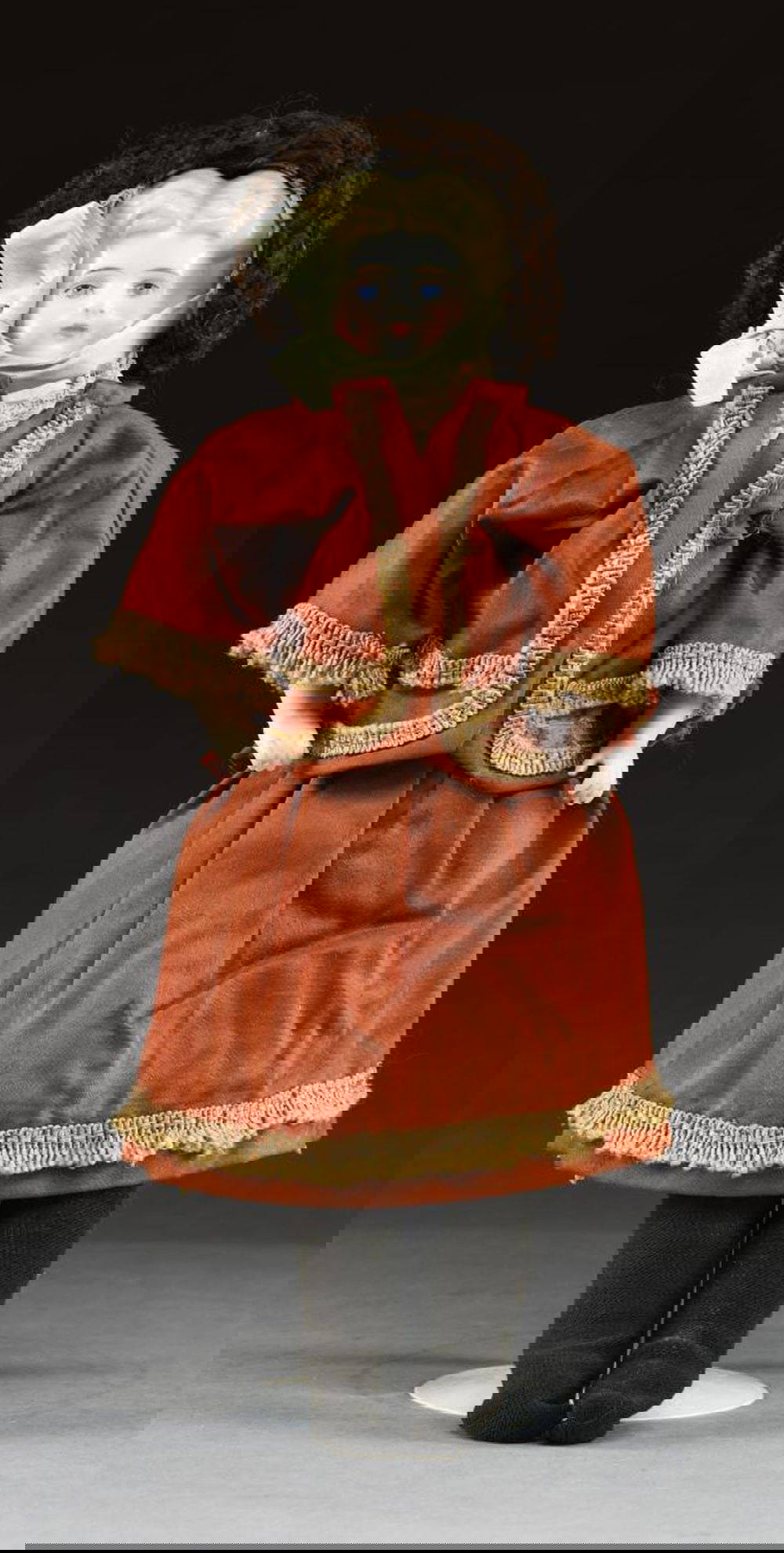 A Beautiful China Head Dol With Lustre Finish. Auction