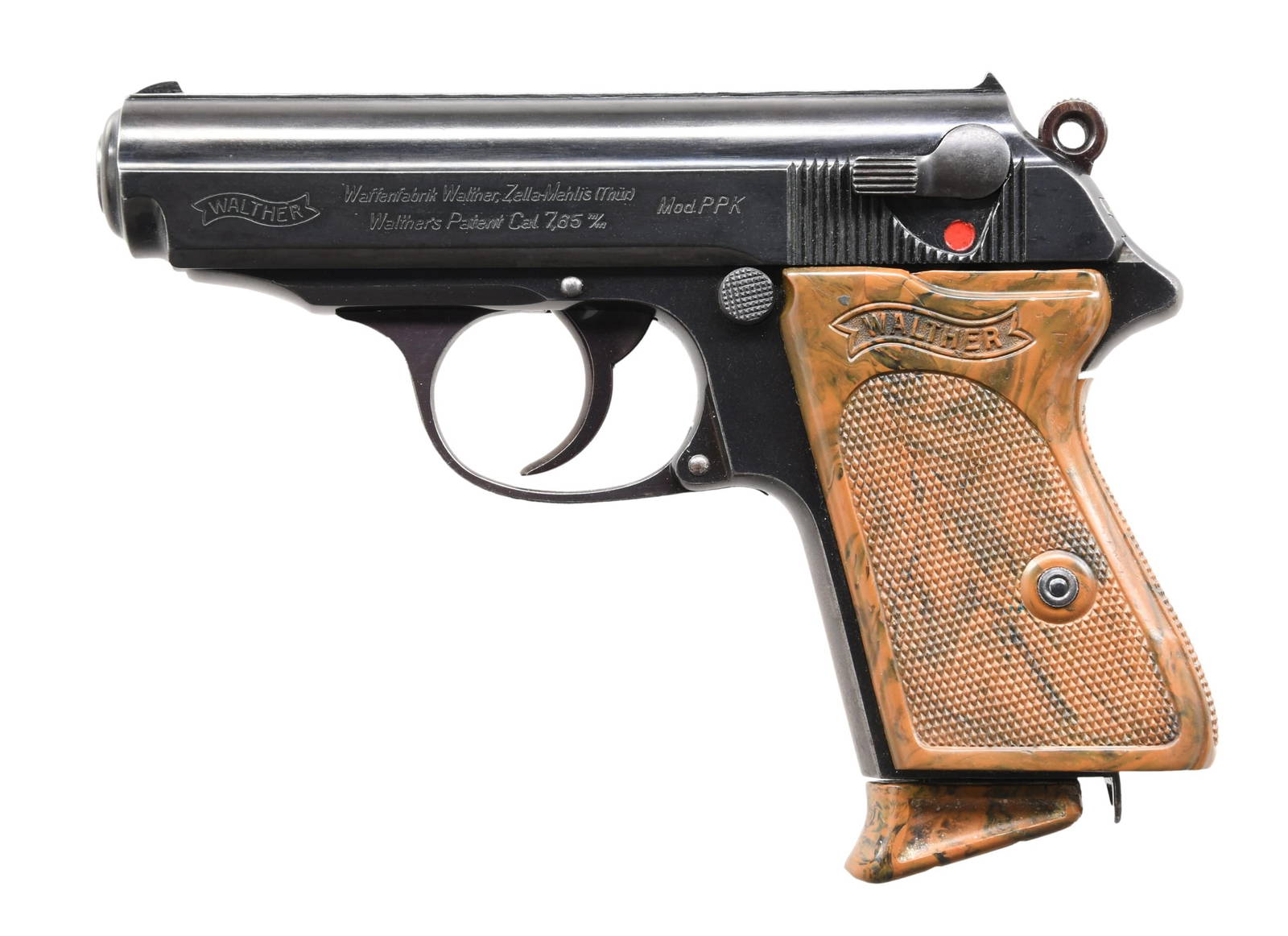 Pre-war Walther Ppk Semi-automatic Pistol. Auction
