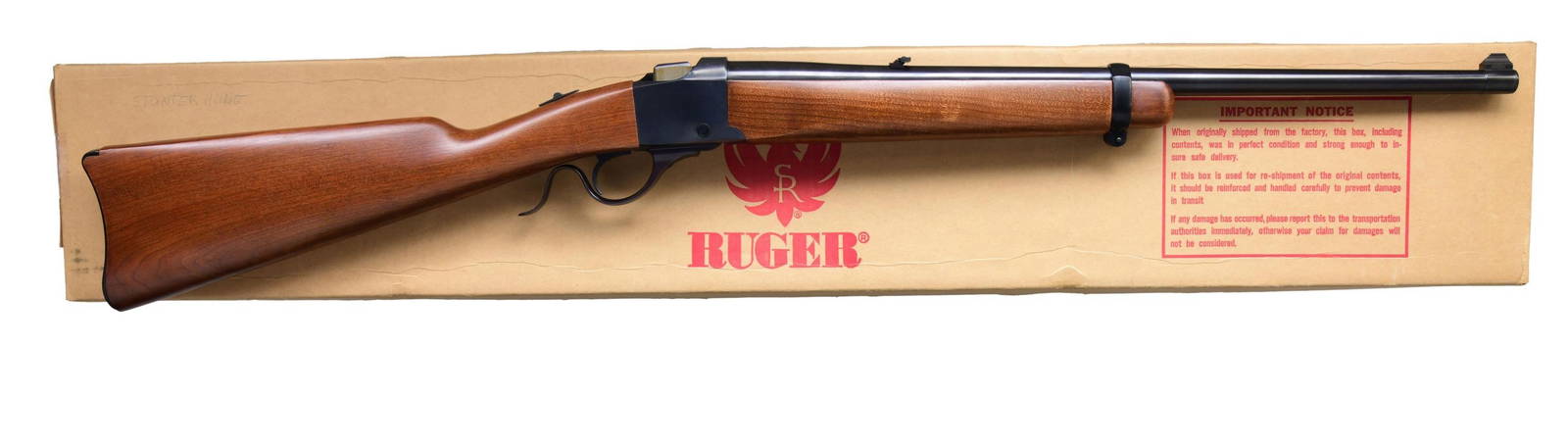 Rare Interesting Ruger No. 3a Single Shot Carbine Auction