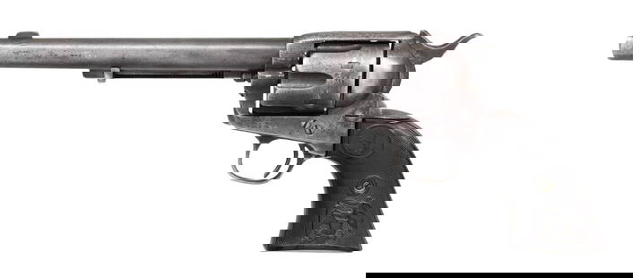 Colt Factory Engraved 1st Gen Saa Revolver Auction
