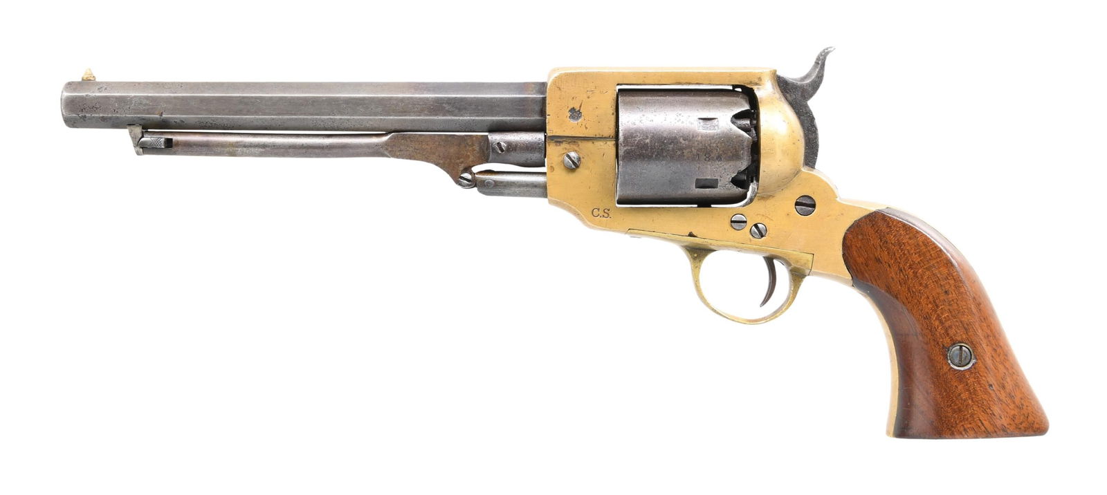 Fine Confederate Spiller & Burr Revolver With Rare Auction