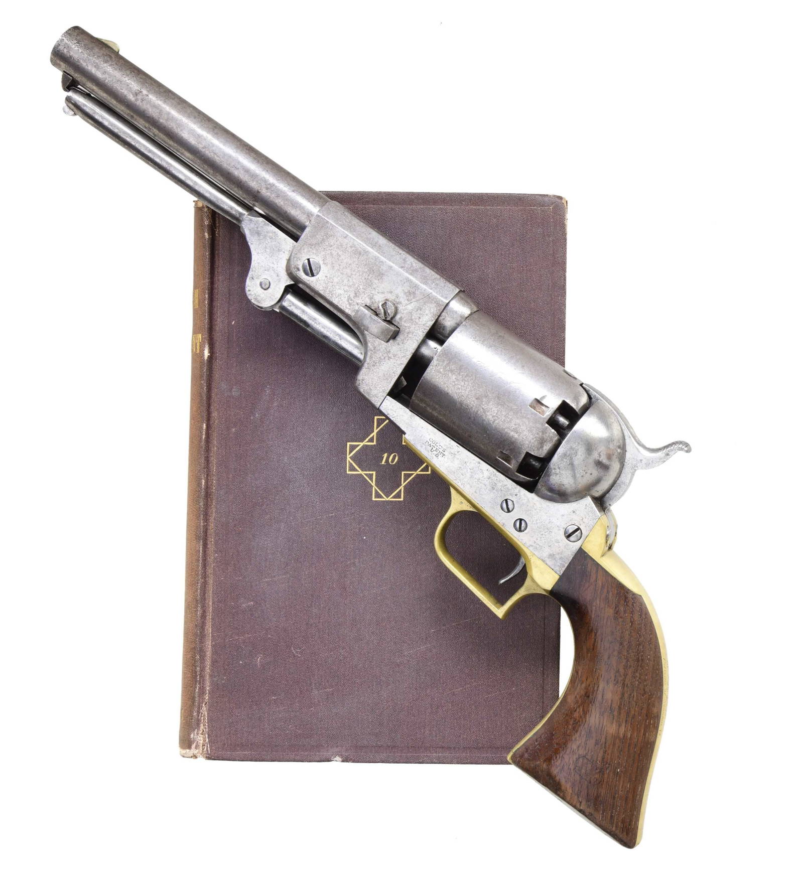 Wonderful Colt 2nd Model Dragoon Revolver Of Auction