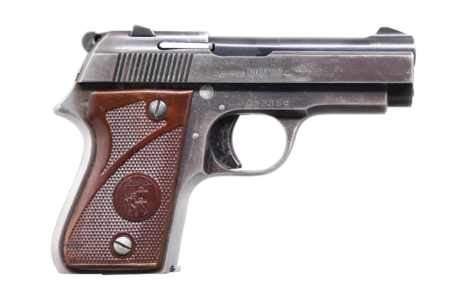 French Mapf Unique Model L Semi-automatic Pistol. Auction