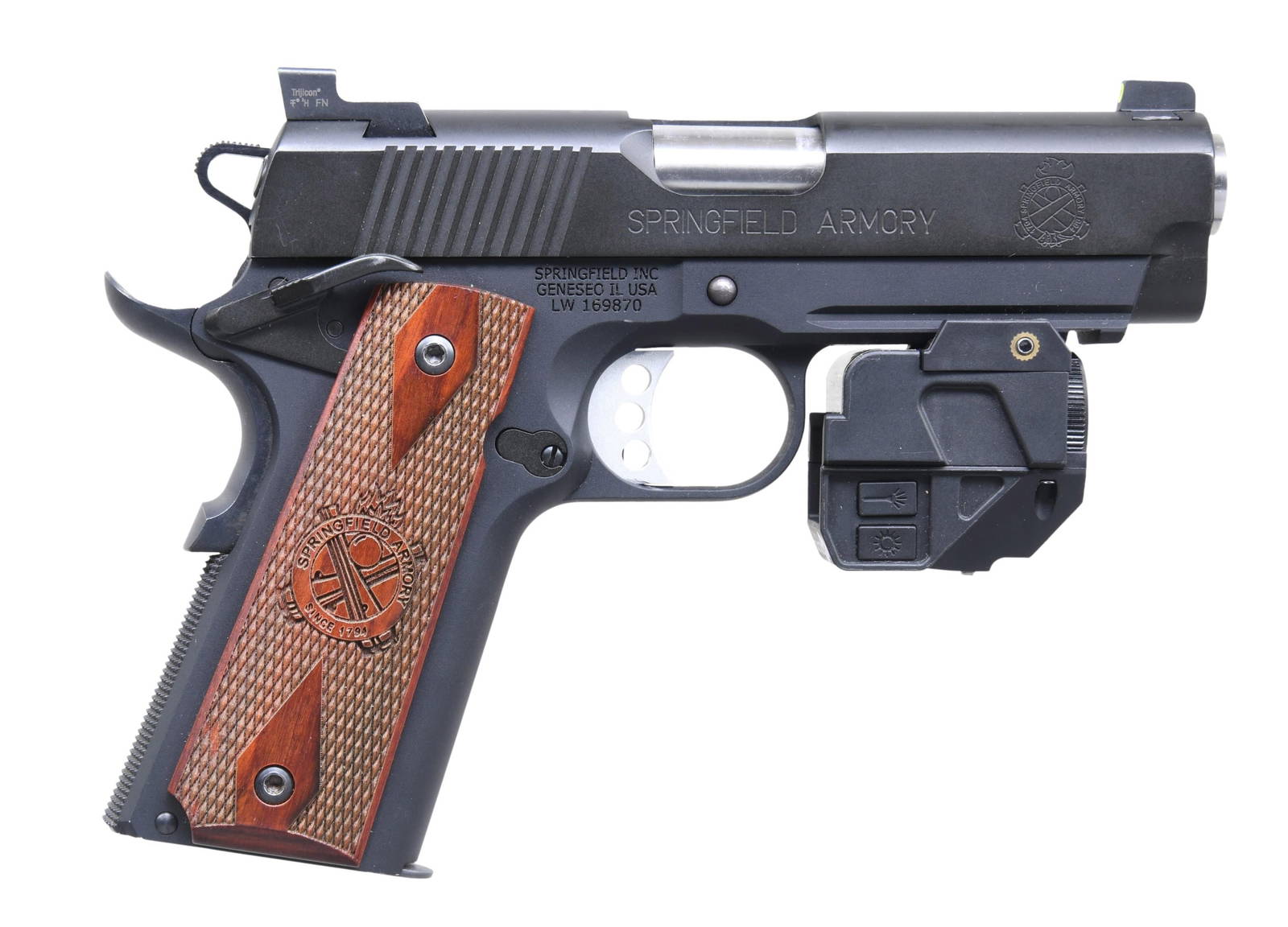 Springfield Champion Operator Semi Auto Pistol. Auction