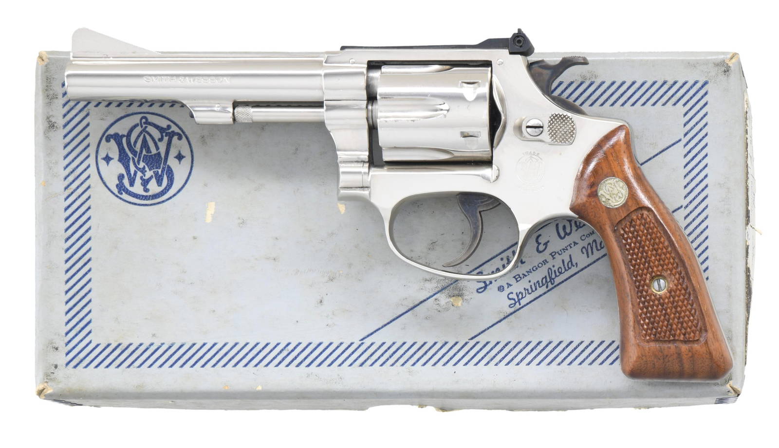 Smith & Wesson Model 34-1 Da Revolver. Auction