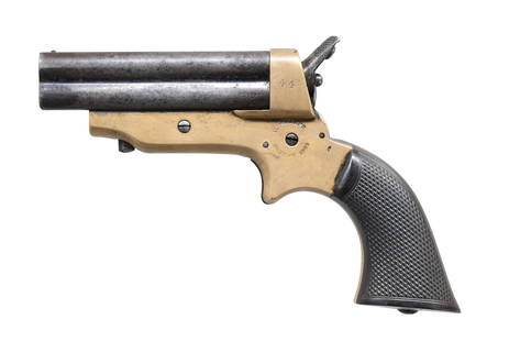 C Sharps First Model Pepperbox Pistol. Auction