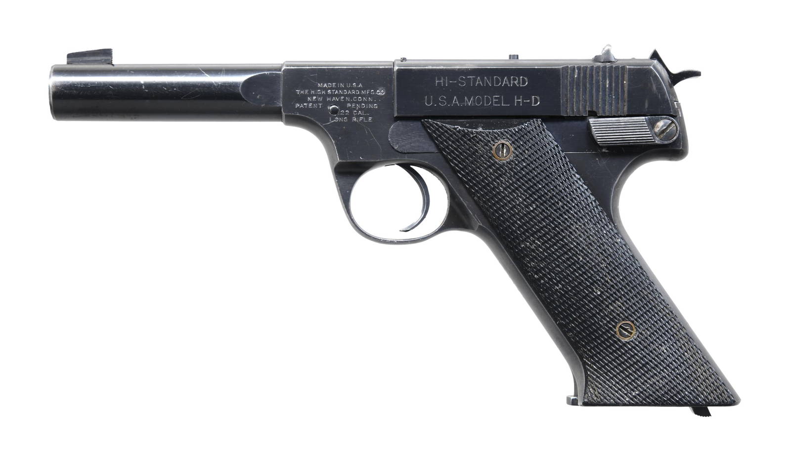 High Standard U.s.a. Model H-d Semi-auto Pistol. Auction