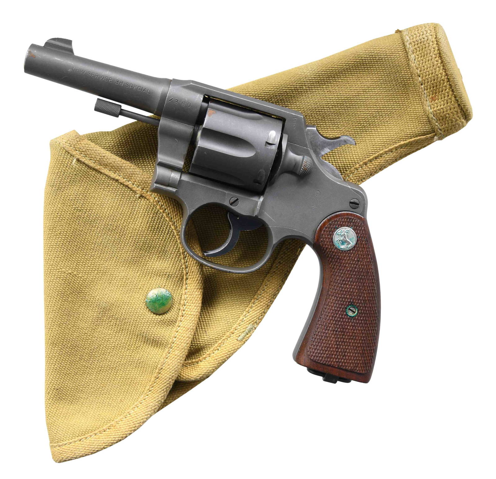 British Colt New Service Double Action Revolver Auction