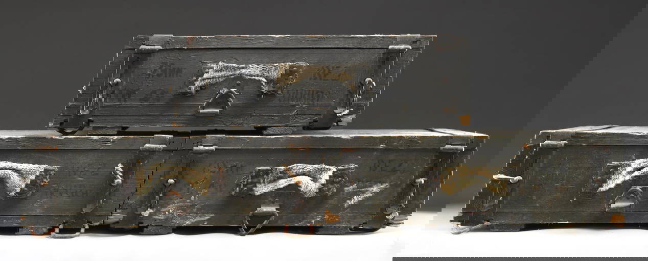 3 Crates Yugoslavian 8mm Mauser Ammo 2,700 Rds.