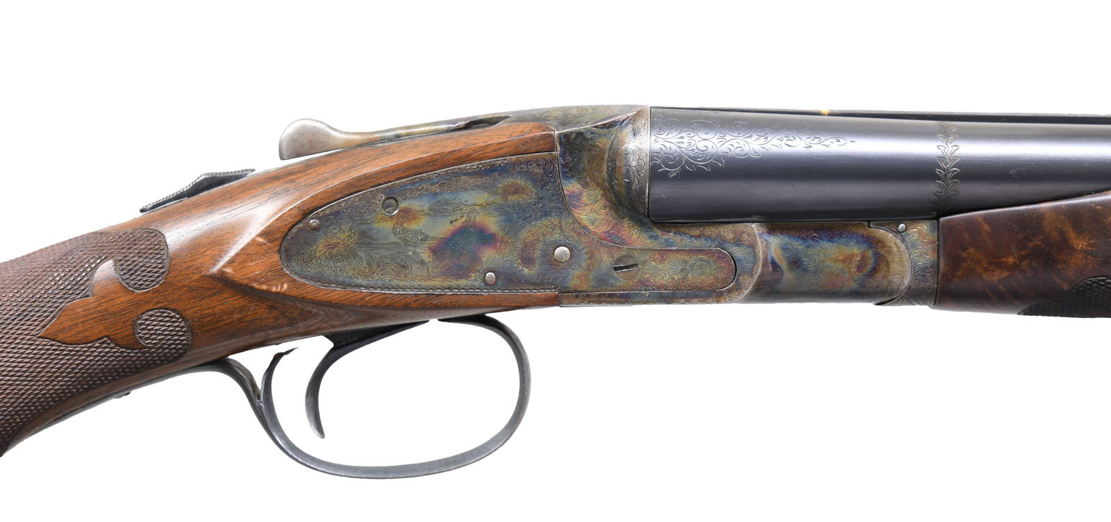 Nicely Done L.c. Smith Monogram Upgrade Sxs 20 Ga. Auction