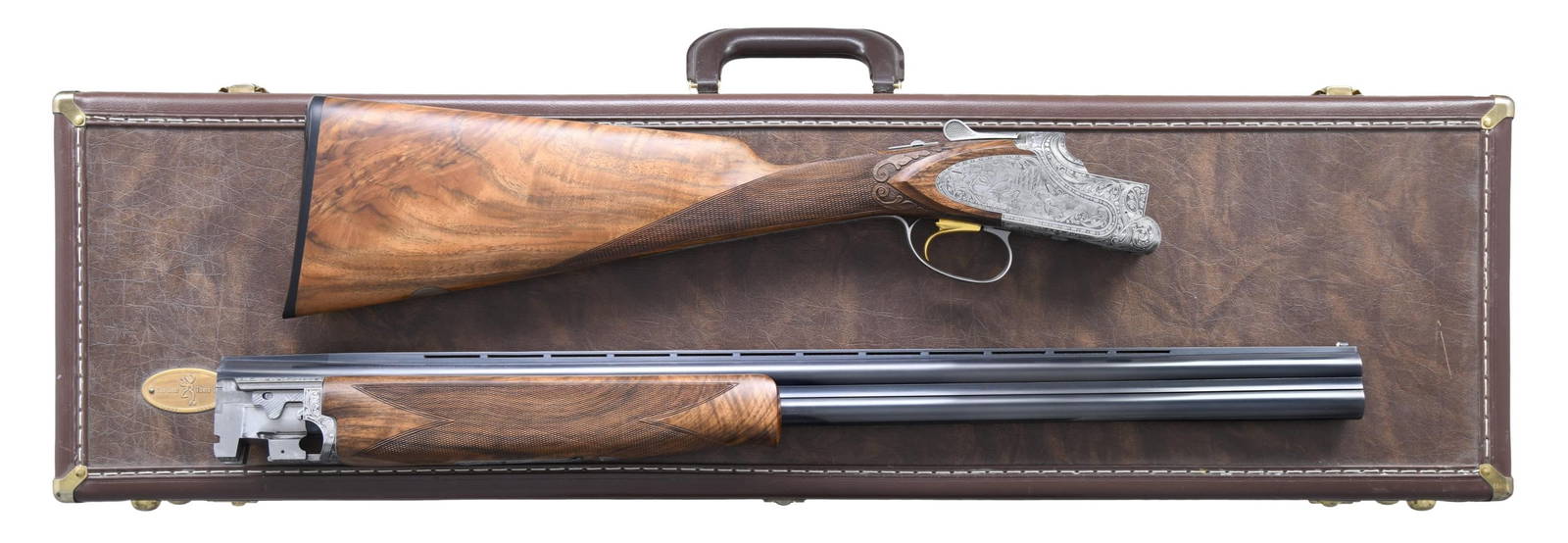 Browning Ron Reimer Engraved Citori O/u Shotgun. Auction