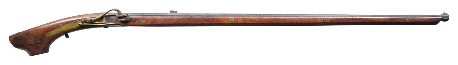 Japanese Style Matchlock Parts Rifle. Auction