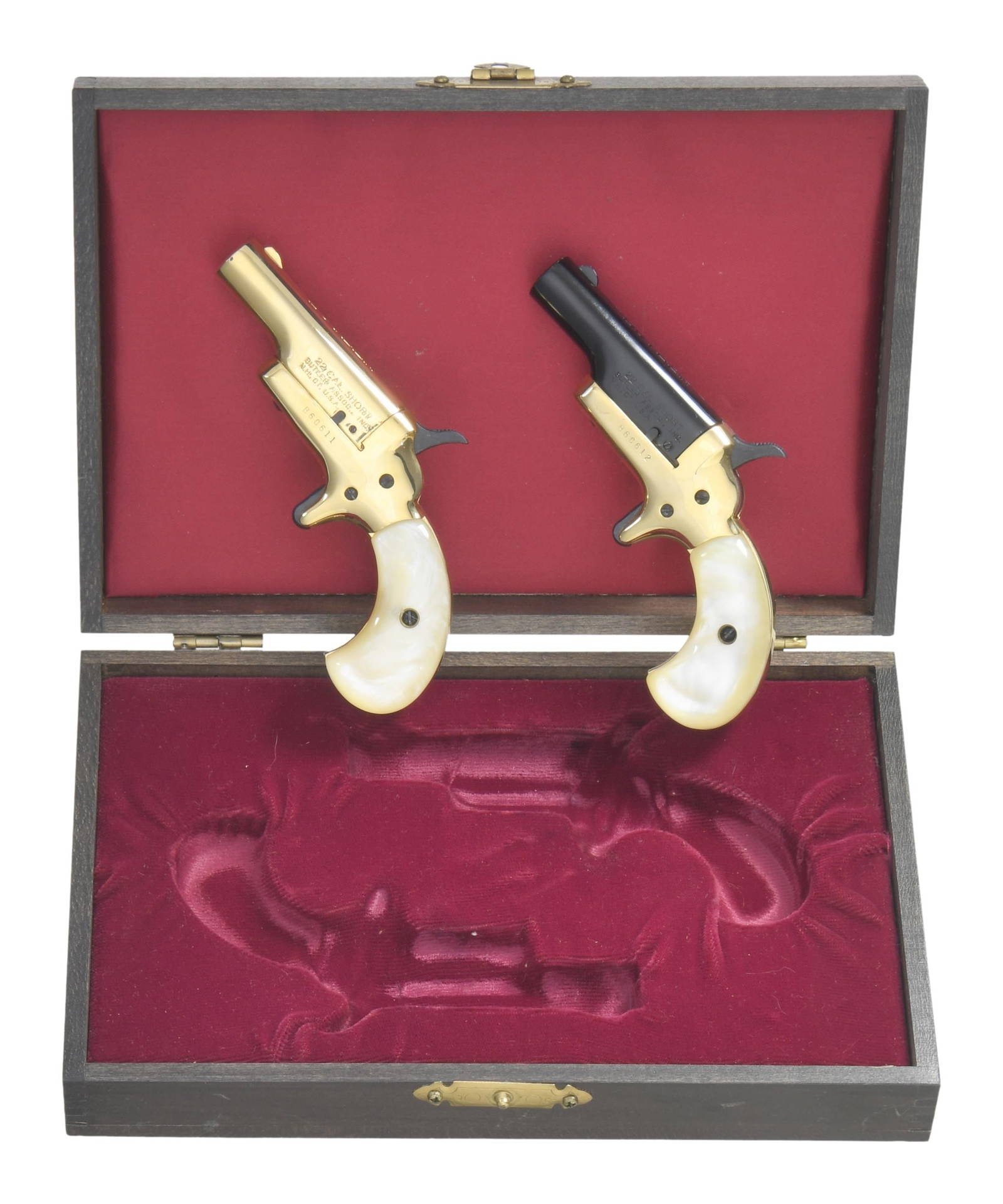 Consecutive Pair Of Butler Lord & Lady Derringer Auction