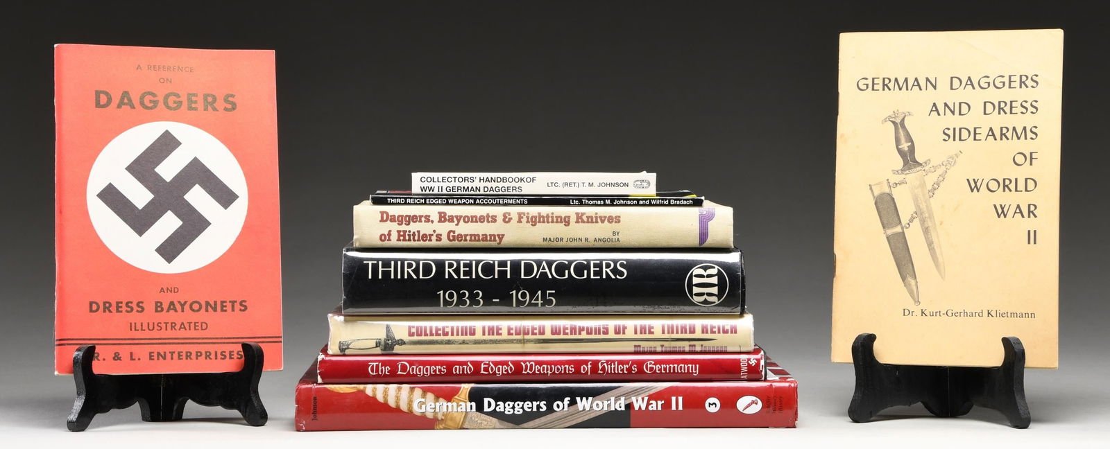 8 Reference Books On Wwii German Daggers Auction