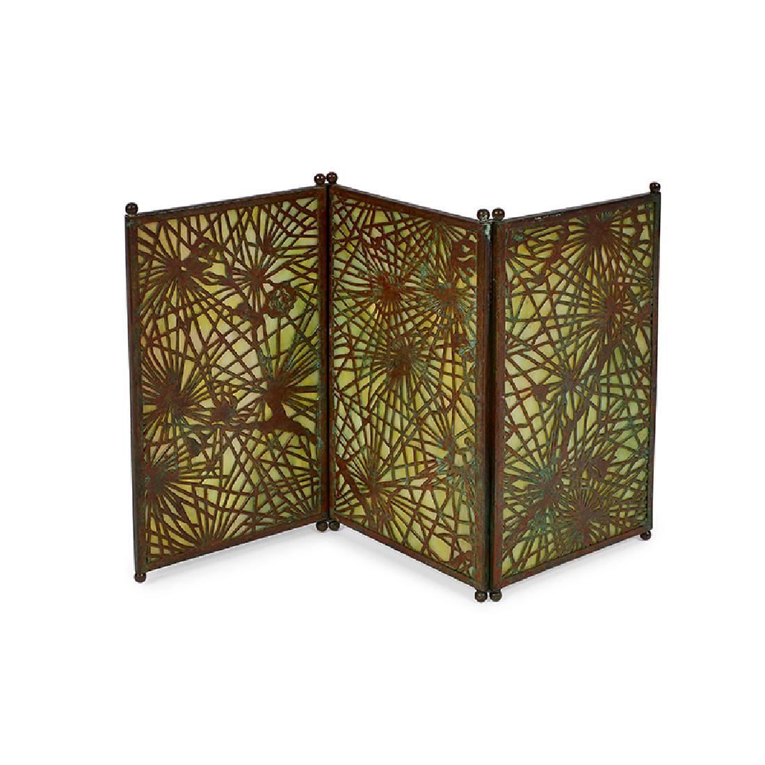 Tiffany Studios Pine Needle tea screen