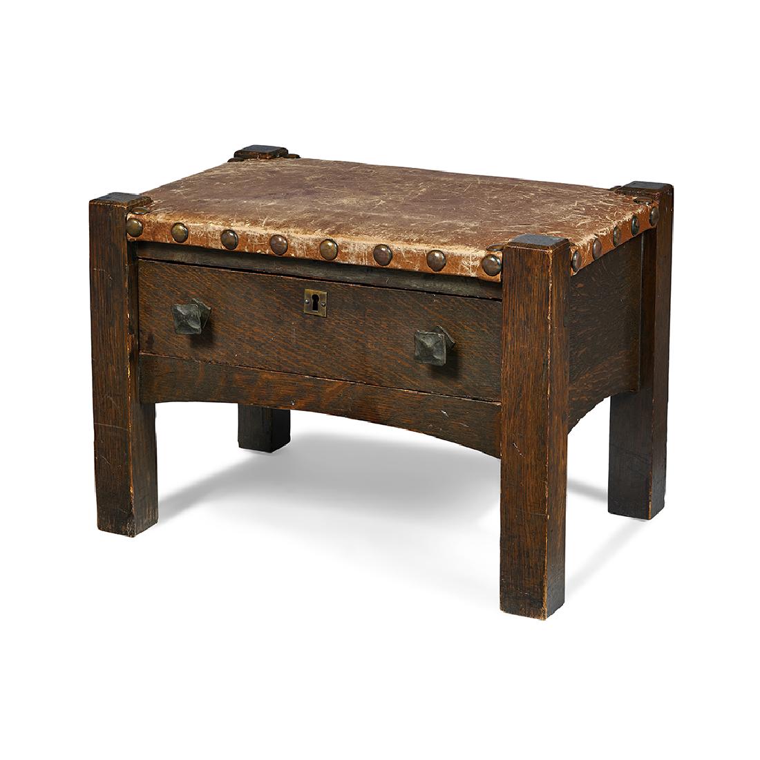 Charles P. Limbert Furniture Co. foot stool