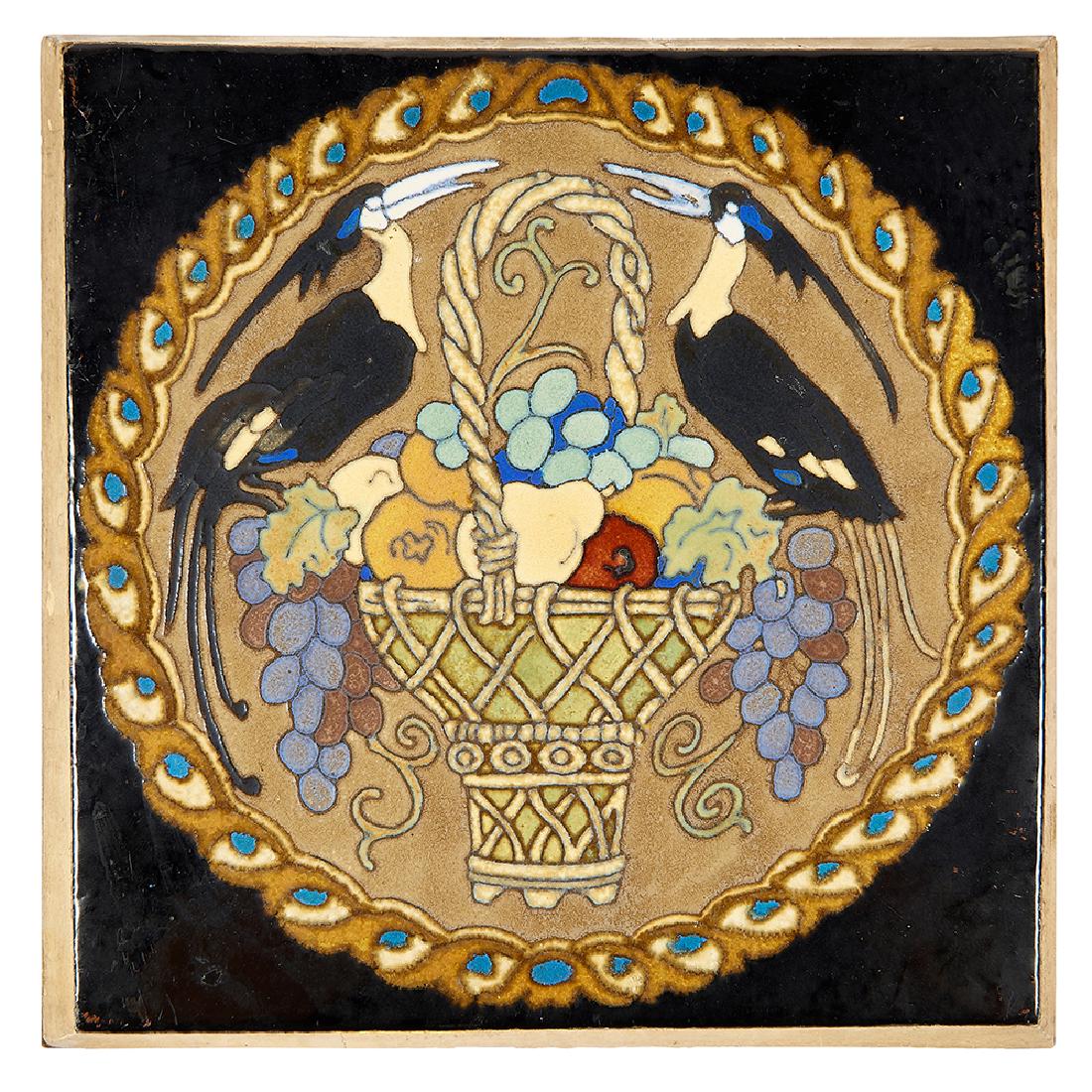 Flint Faience Tile Co. tile