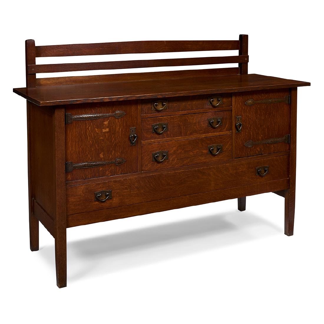 Gustav Stickley sideboard - Mar 10, 2019 | Toomey & Co. Auctioneers in IL